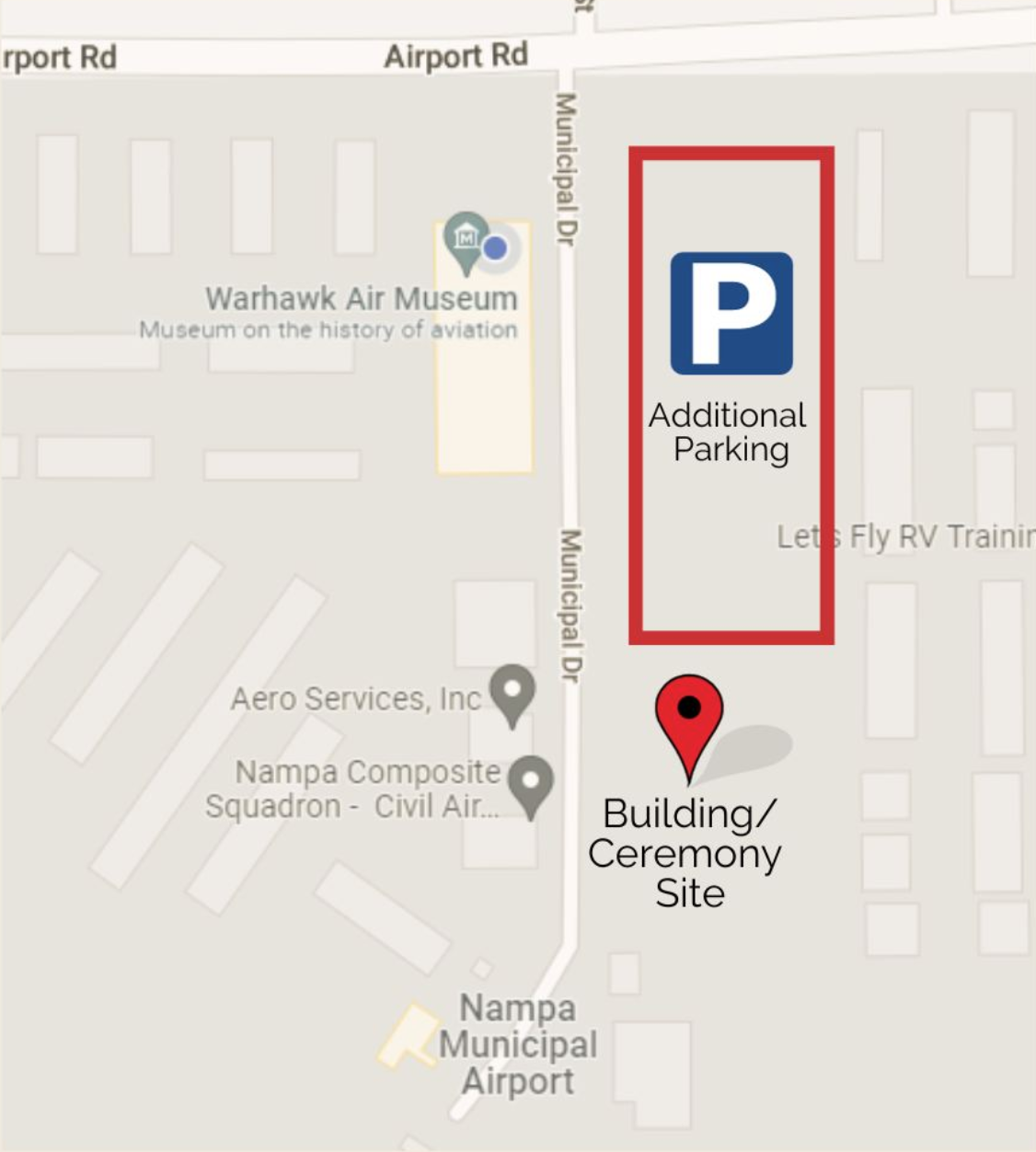 New Maintenance Hangar Groundbreaking - Warhawk Air Museum