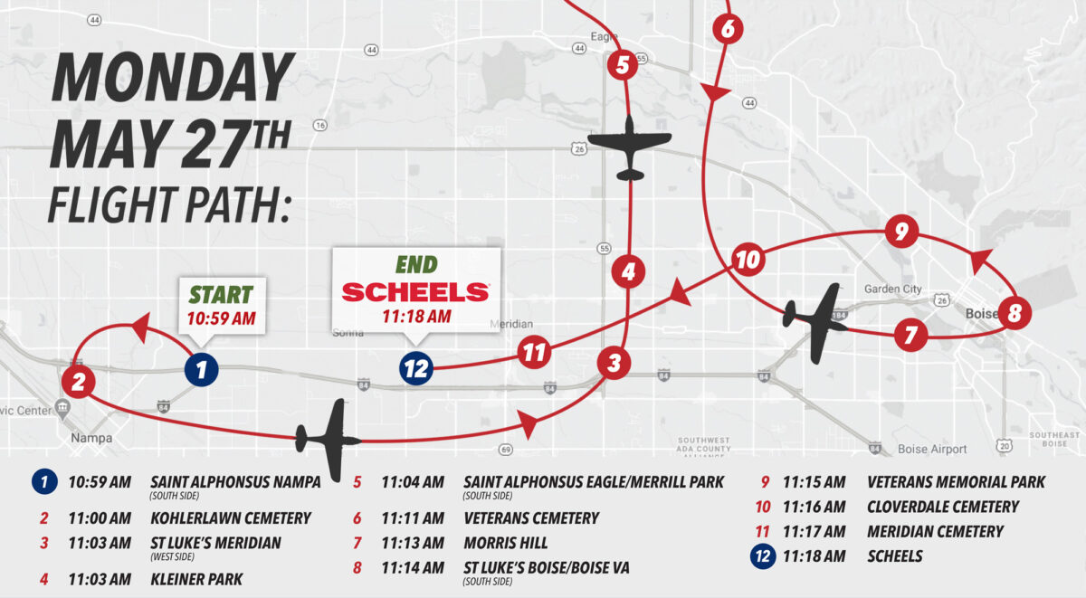 Join us for a Memorial Day Flyover and a fun day at the museum!